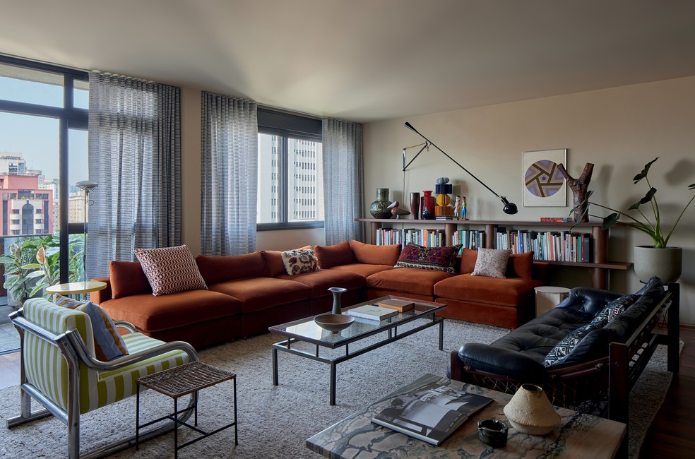 Maurício Arruda abre apartamento permeado por design e artesanato ...