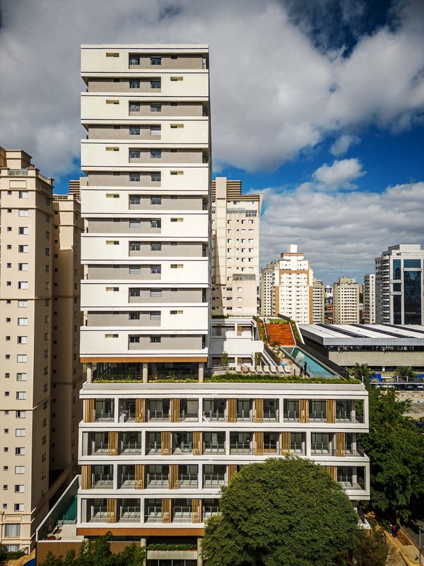 Em São Paulo, desnível do terreno é transformado em área de convivência ...