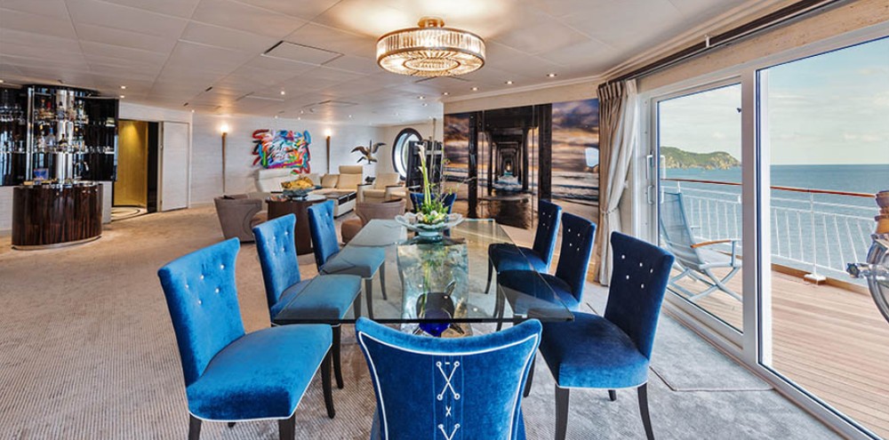 Navio residencial privado mais exclusivo do mundo exige patrimônio de R ...