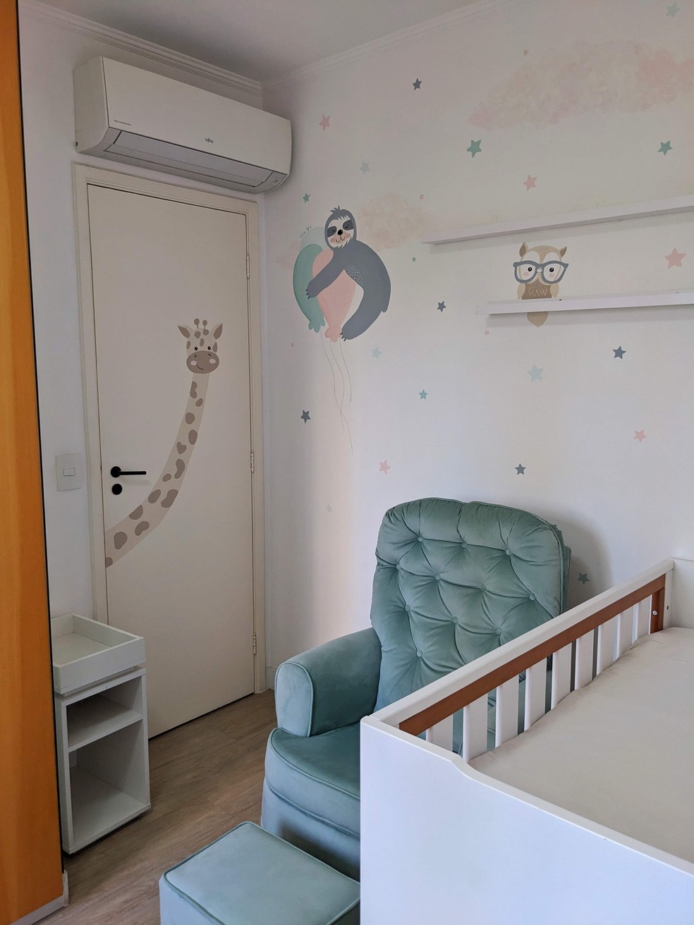 Pinturas artísticas dão toque personalizado aos quartos de netas de ...