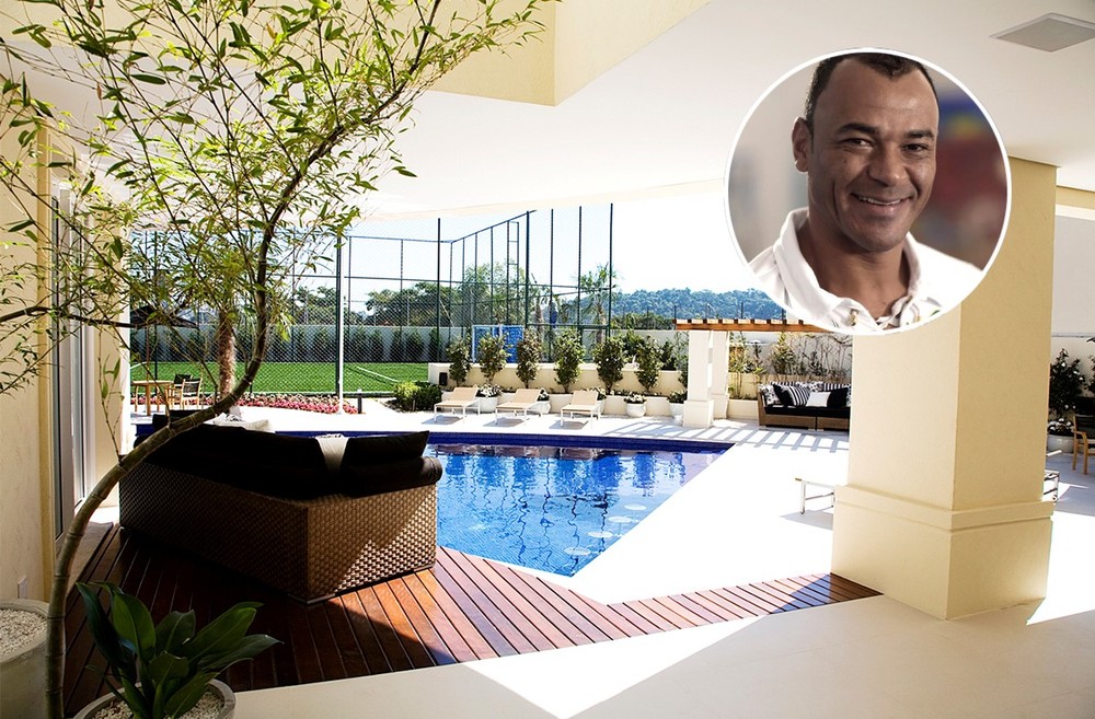 Por dentro da mansão de Cafu avaliada em R$ 27 milhões que vai a leilão ...