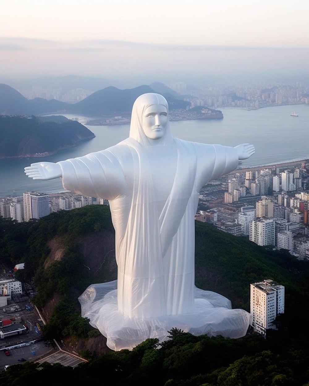 Artista transforma Cristo Redentor e construções icônicas em obras ...