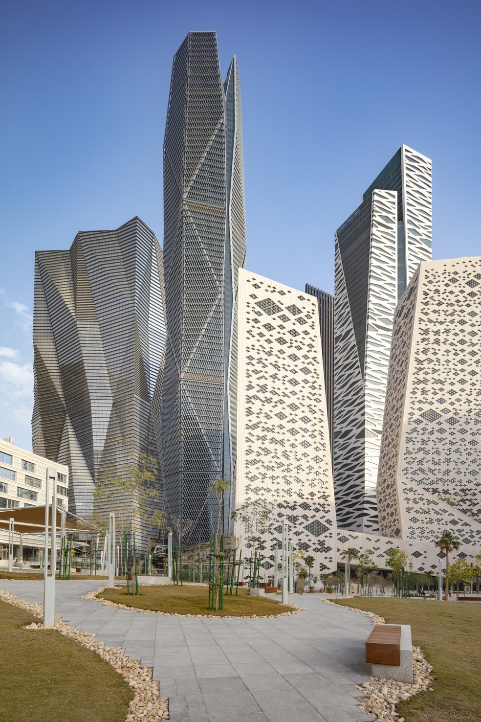 Por dentro do distrito financeiro futurista da Arábia Saudita ...