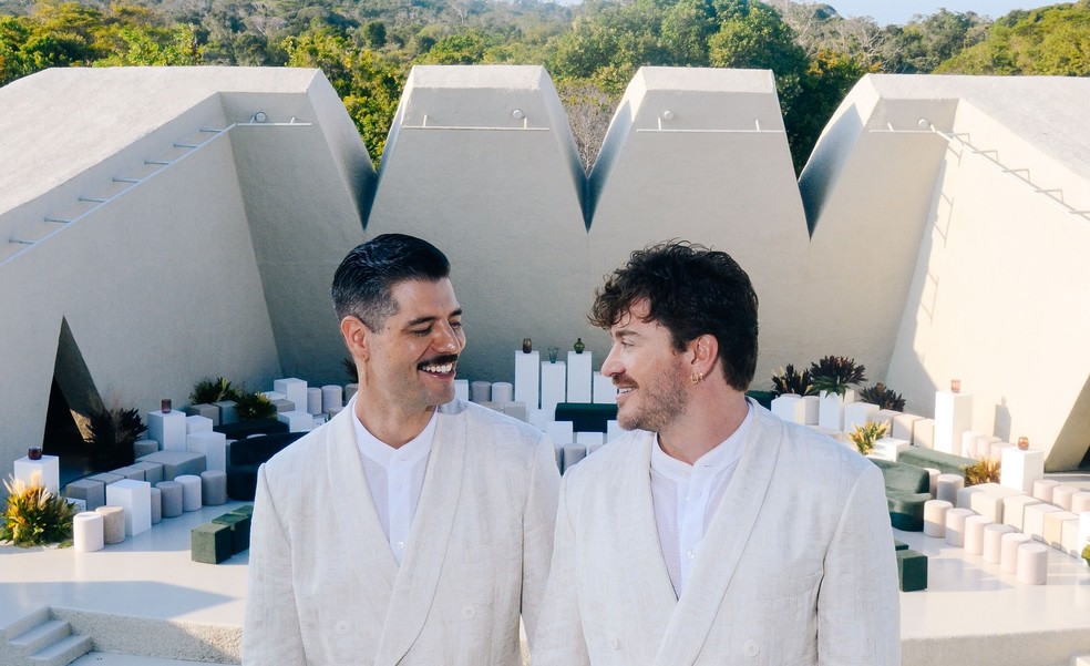 Veja os detalhes da decoração do casamento de Kadu Dantas e Peter Zawel