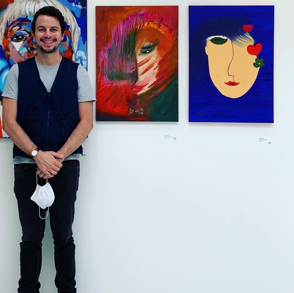 Ator Johnnas Oliva investe na carreira de pintor; veja as obras | Arte ...