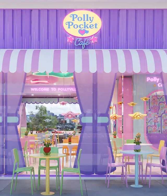 Lembra da Polly Pocket? Boneca inspira cafeteria no México
