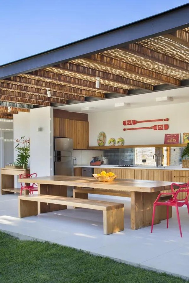 Área gourmet: 15 diferentes espaços para você se inspirar