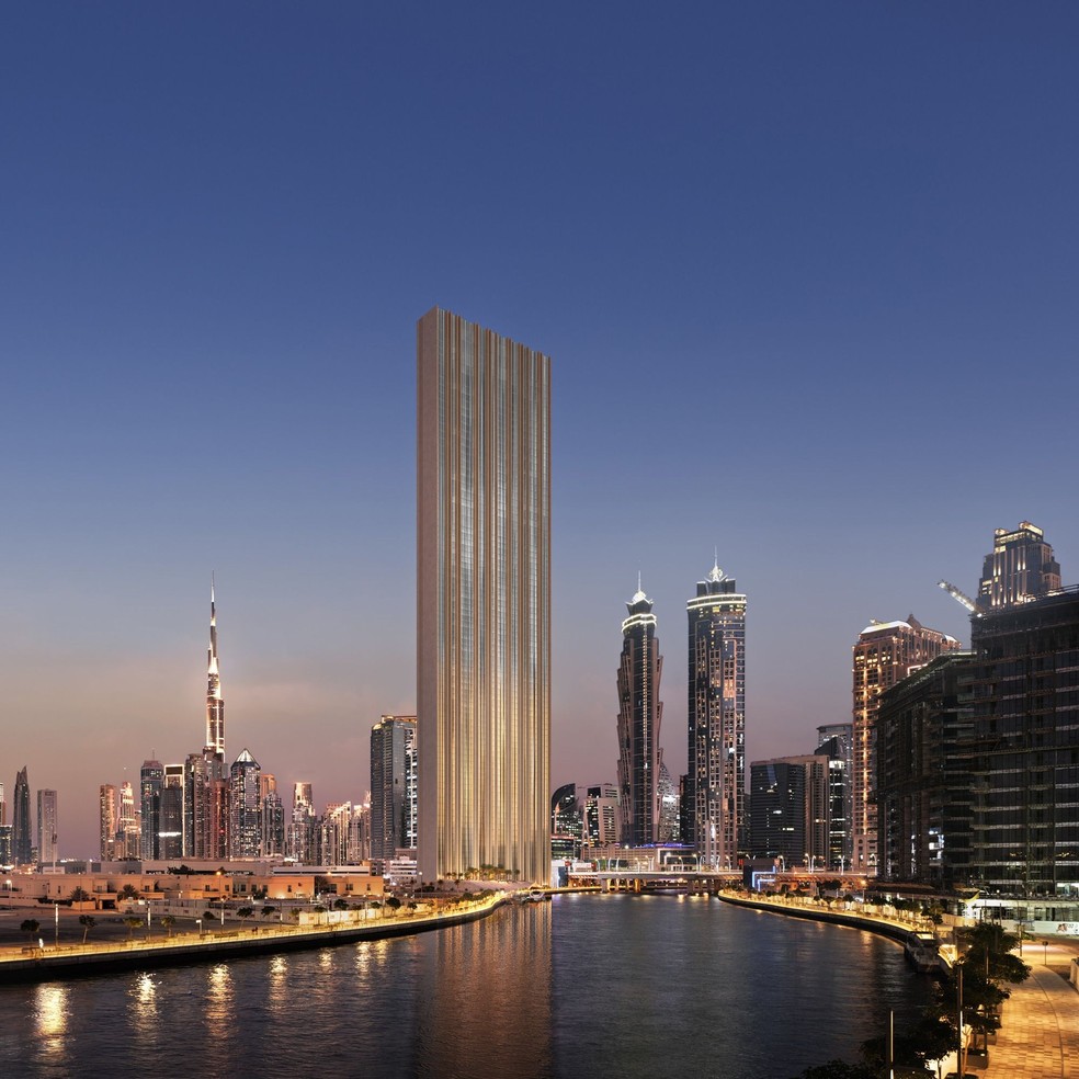 Arquitetos criam um dos prédios mais finos do mundo em Dubai