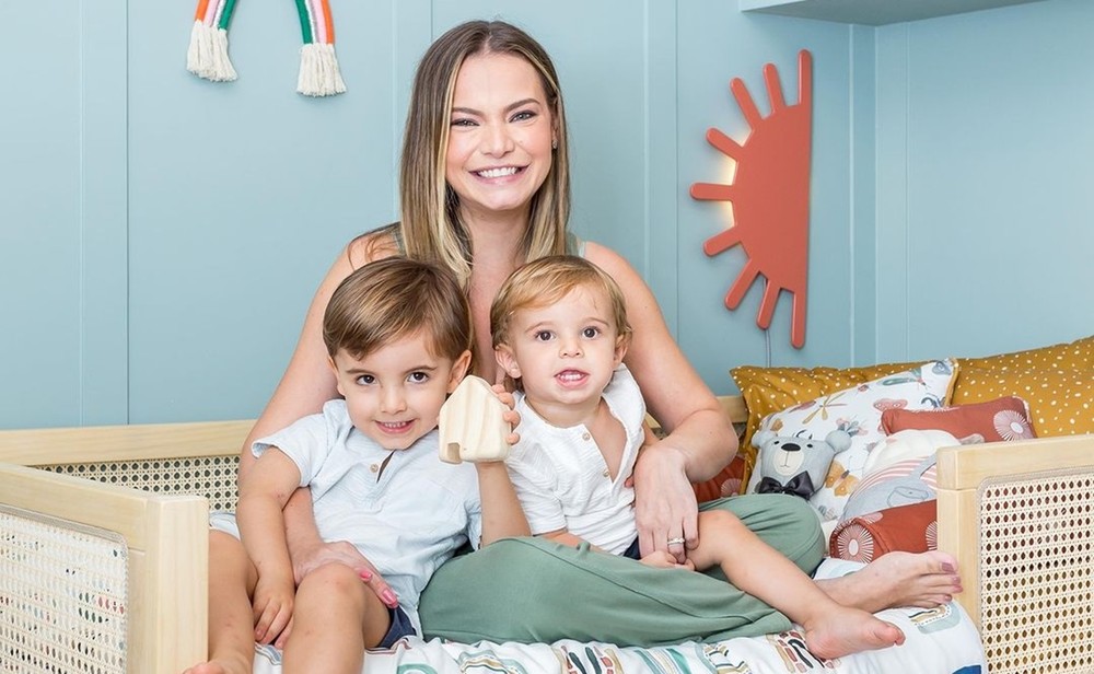 Milena Toscano mostra detalhes do quarto dos filhos | Casas de famosos ...