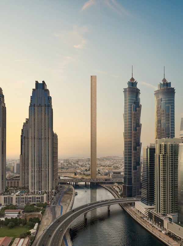 Arquitetos criam um dos prédios mais finos do mundo em Dubai