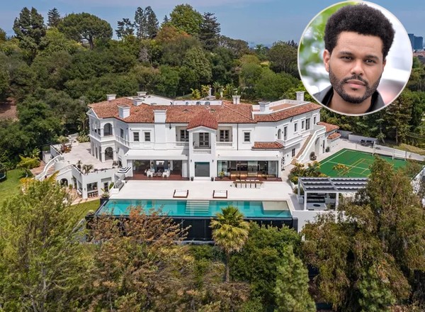 Conheça a mansão de R$ 344 milhões de The Weeknd