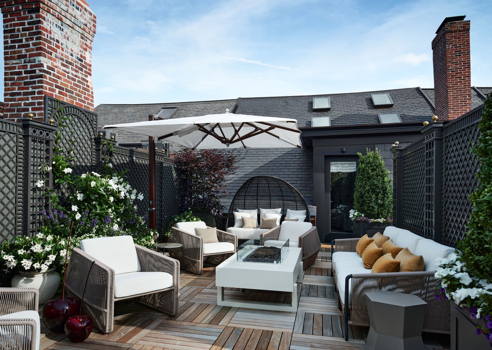 Em Boston, casa de 530 m² mistura décor clássico e arte contemporânea ...