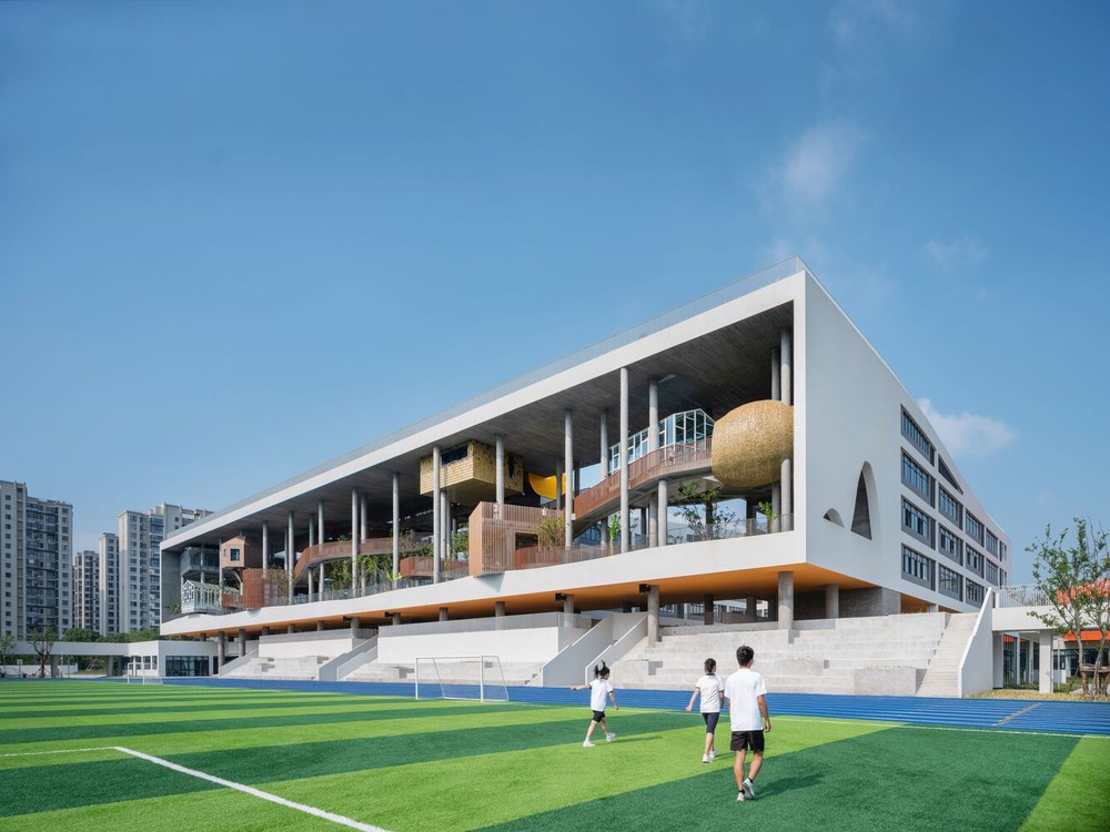 Escola na China é eleita o melhor edifício de 2023