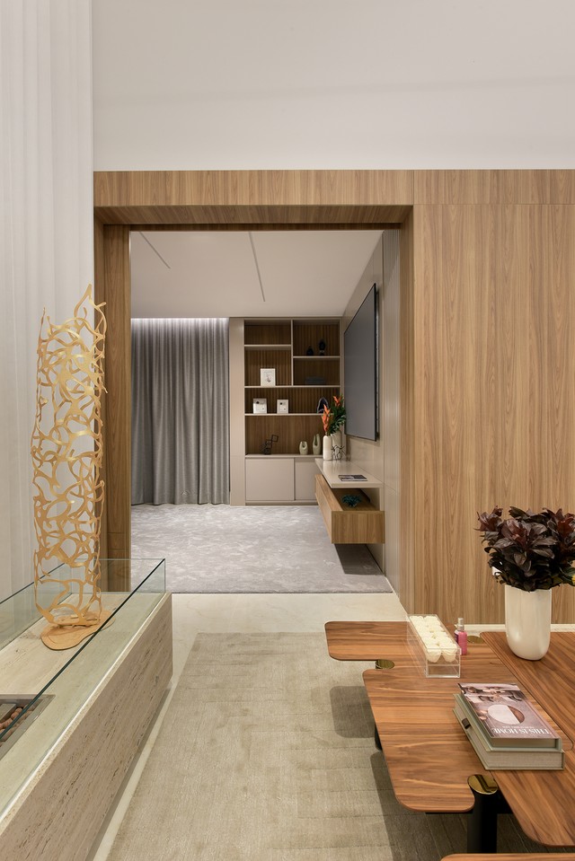 Casa contemporânea mostra como integração é segredo para receber bem