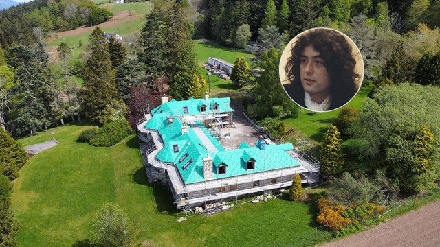 Mansão 'assombrada' que pertenceu a Jimmy Page, do Led Zeppelin, pode ...