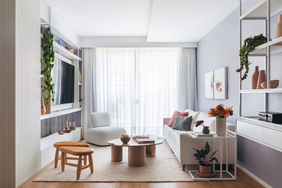 Inspiração de sala com painel ripado: 10 ideias elegantes que fogem do ...