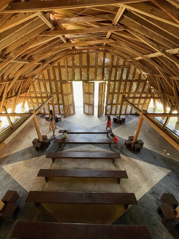 Centro Cultural para indígenas é erguido com madeira apreendida em ...