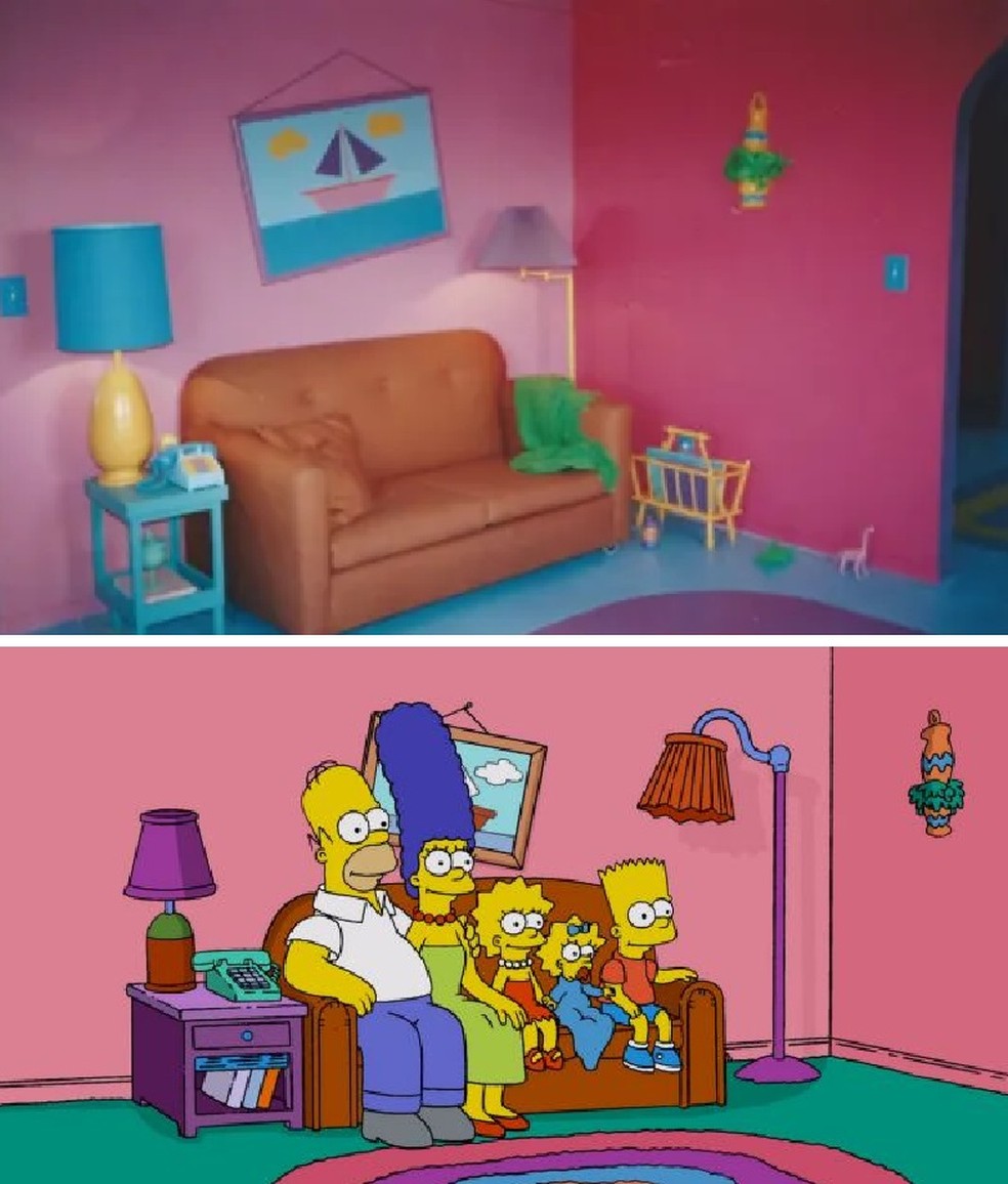 Por dentro da casa inspirada em 'Os Simpons'; interiores impressionam