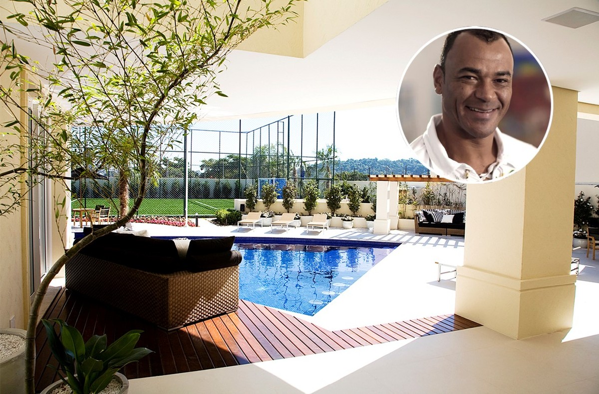 Por dentro da mansão de Cafu avaliada em R$ 27 milhões que vai a leilão ...