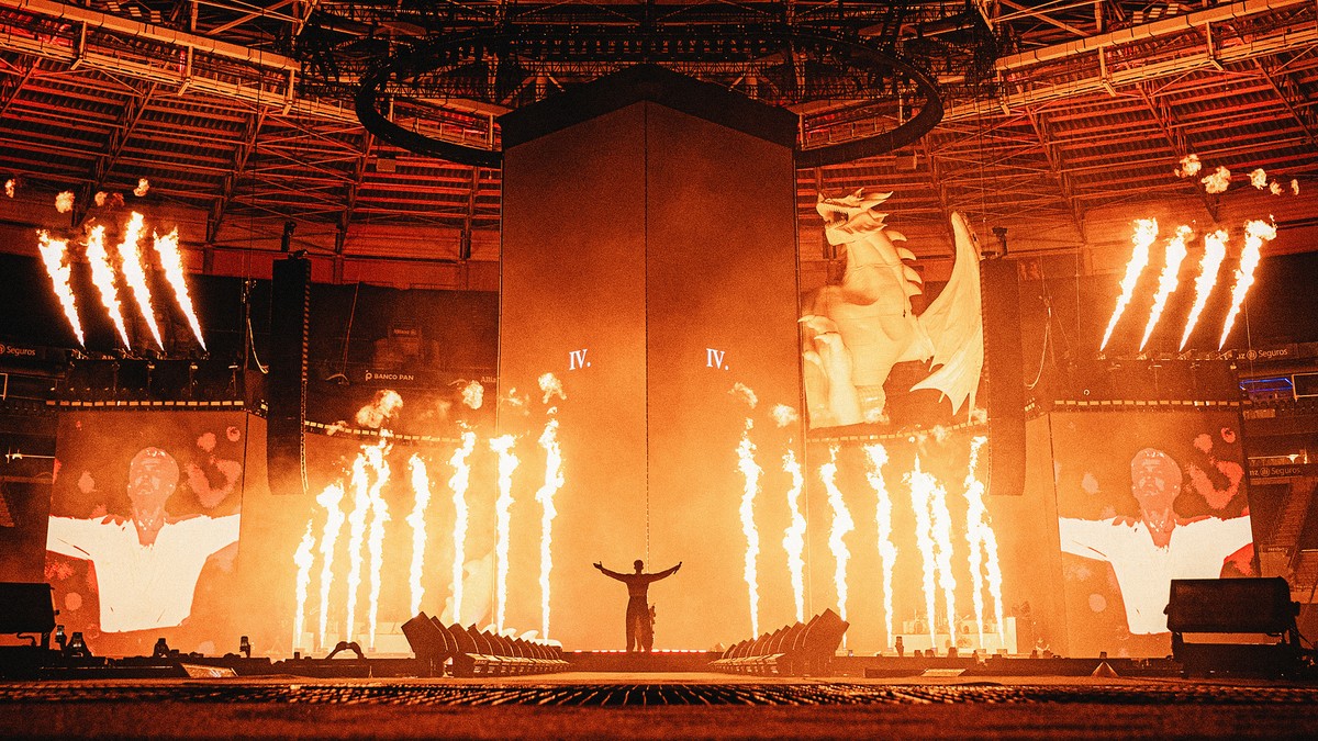 Superturnê: como o palco de Jão evoluiu de telão para cenografias ...