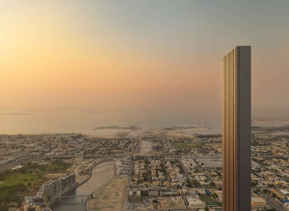 Arquitetos criam um dos prédios mais finos do mundo em Dubai