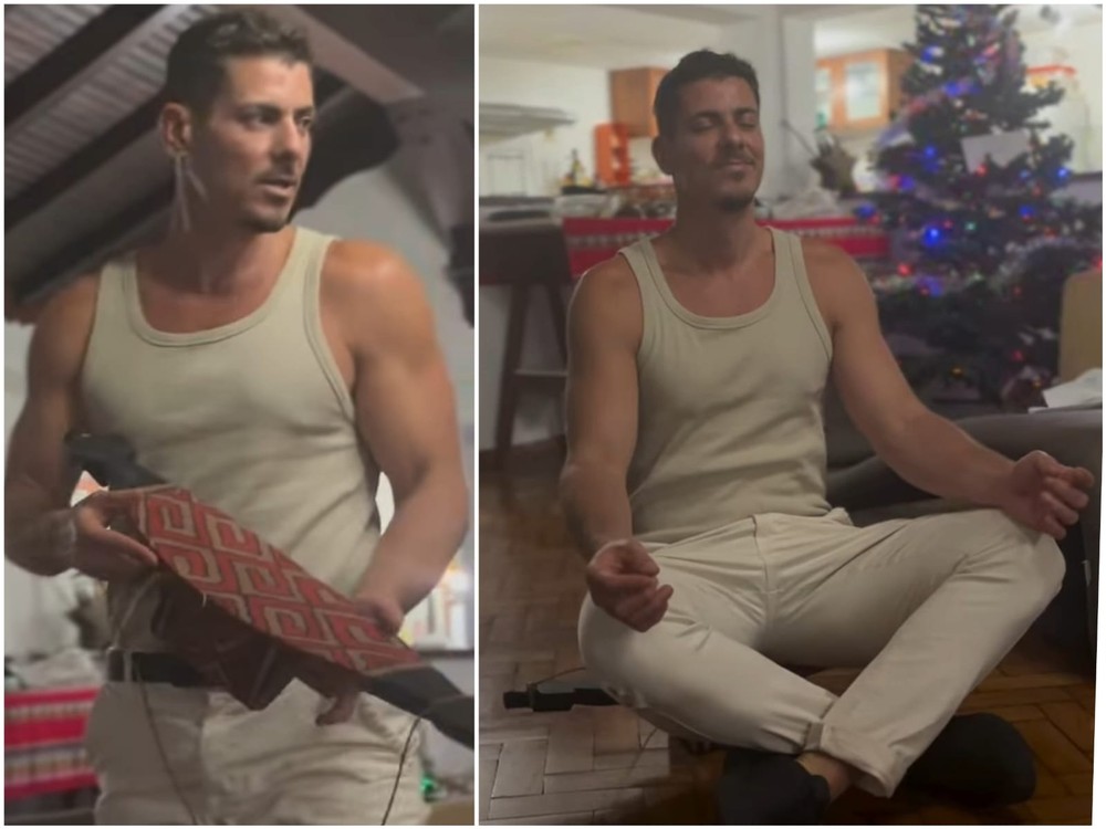 Sacha Bali reage ao ganhar móvel artesanal para meditar | Casas de ...