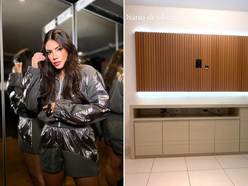Fernanda Bande entrega detalhes do novo apartamento: 'Apaixonada'