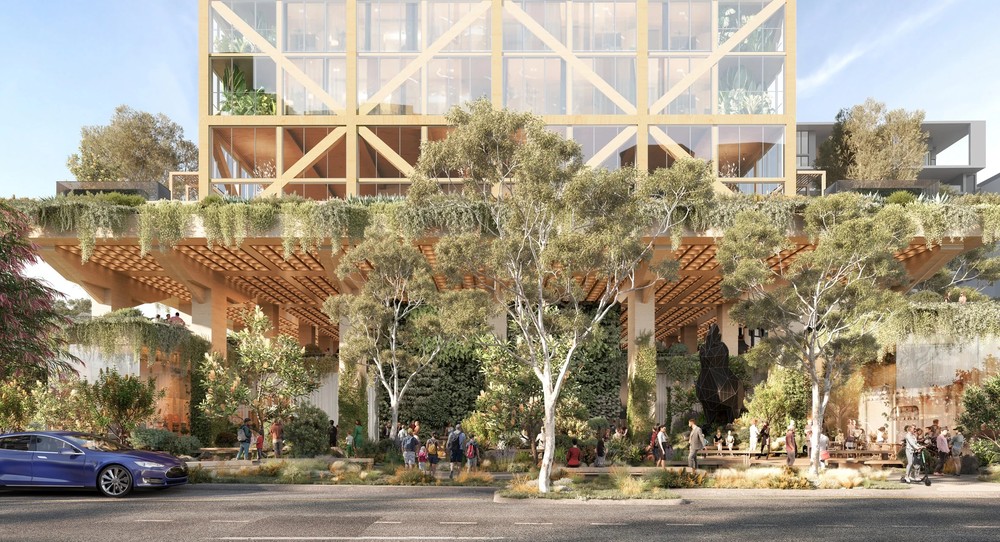 Edifício de madeira mais alto do mundo é construído na Austrália | Edifícios | Casa Vogue